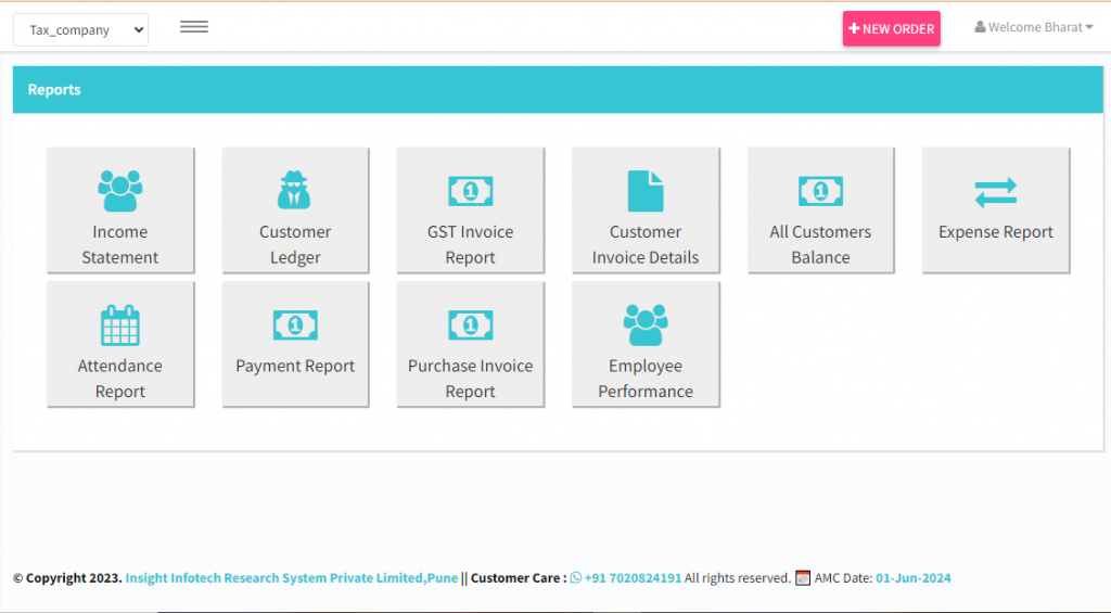 Features - Eflexo ERP Billing Software